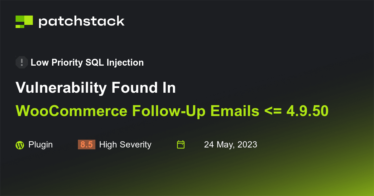 WordPress WooCommerce Follow-Up Emails plugin